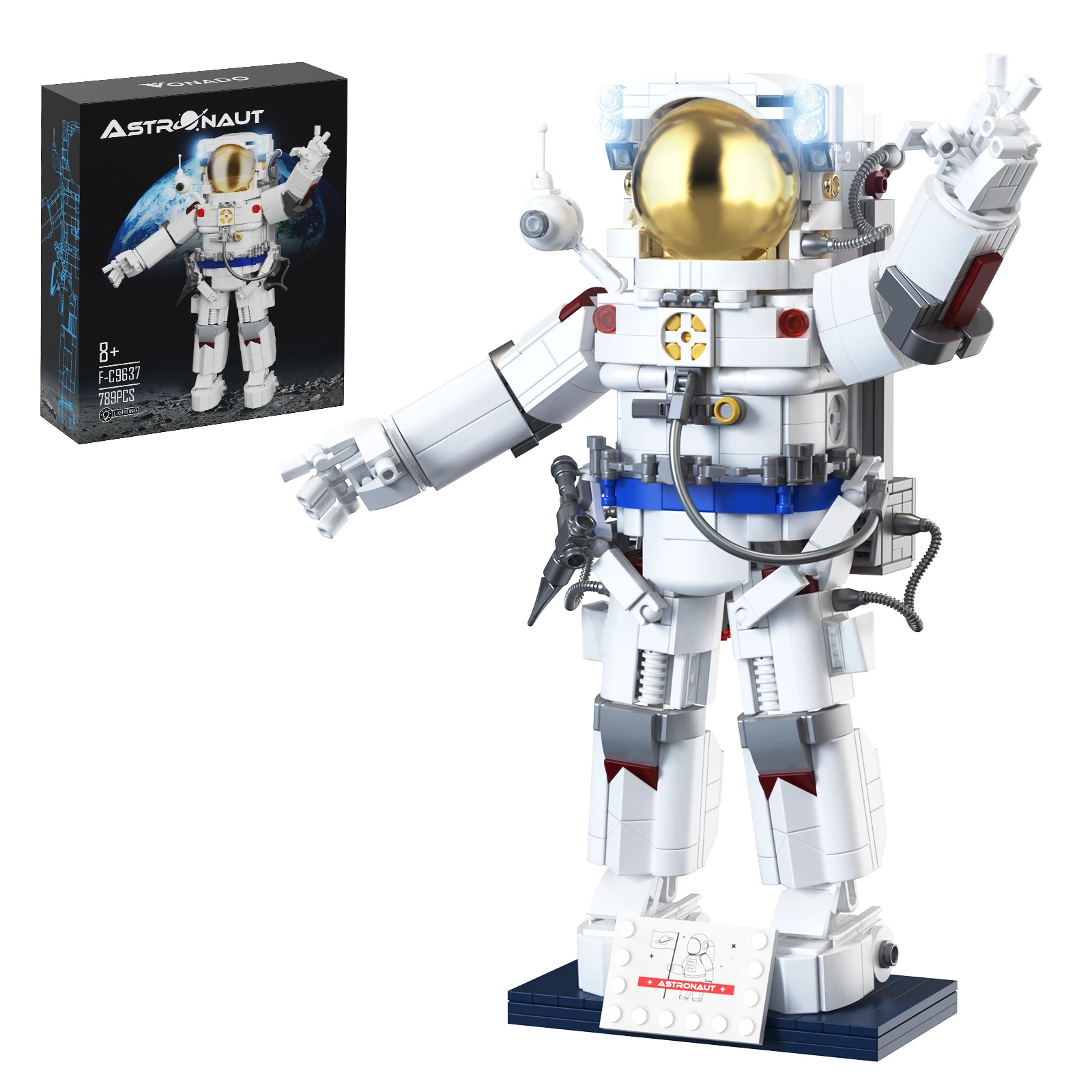 Space-Astronauts-Building-Blocks-Set-Machinery-Spaceman-Exploring ...
