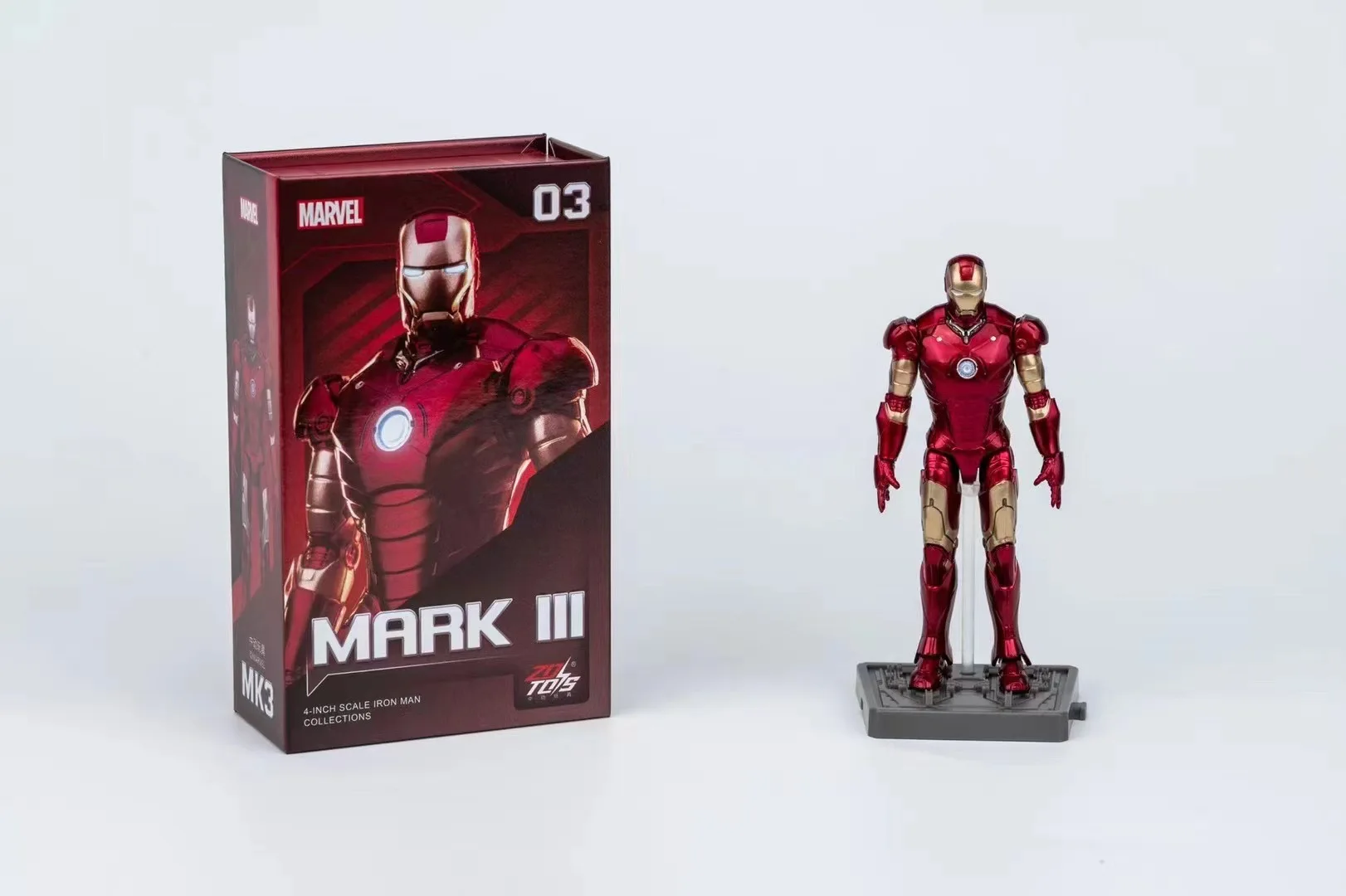 Marvel-Avengers-Iron-Man-10th-Anniversary-Edition-4-inch-Series-MK1MK7 ...