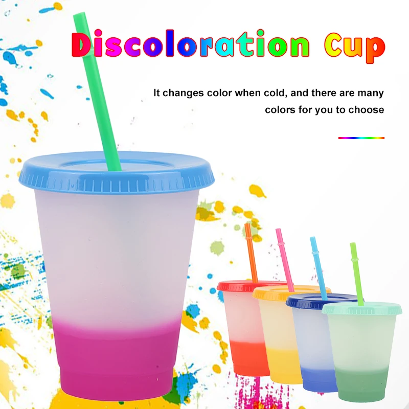 Reusable-Color-Changing-Cold-Cups-Plastic-Tumbler-with-Lid-Blood ...
