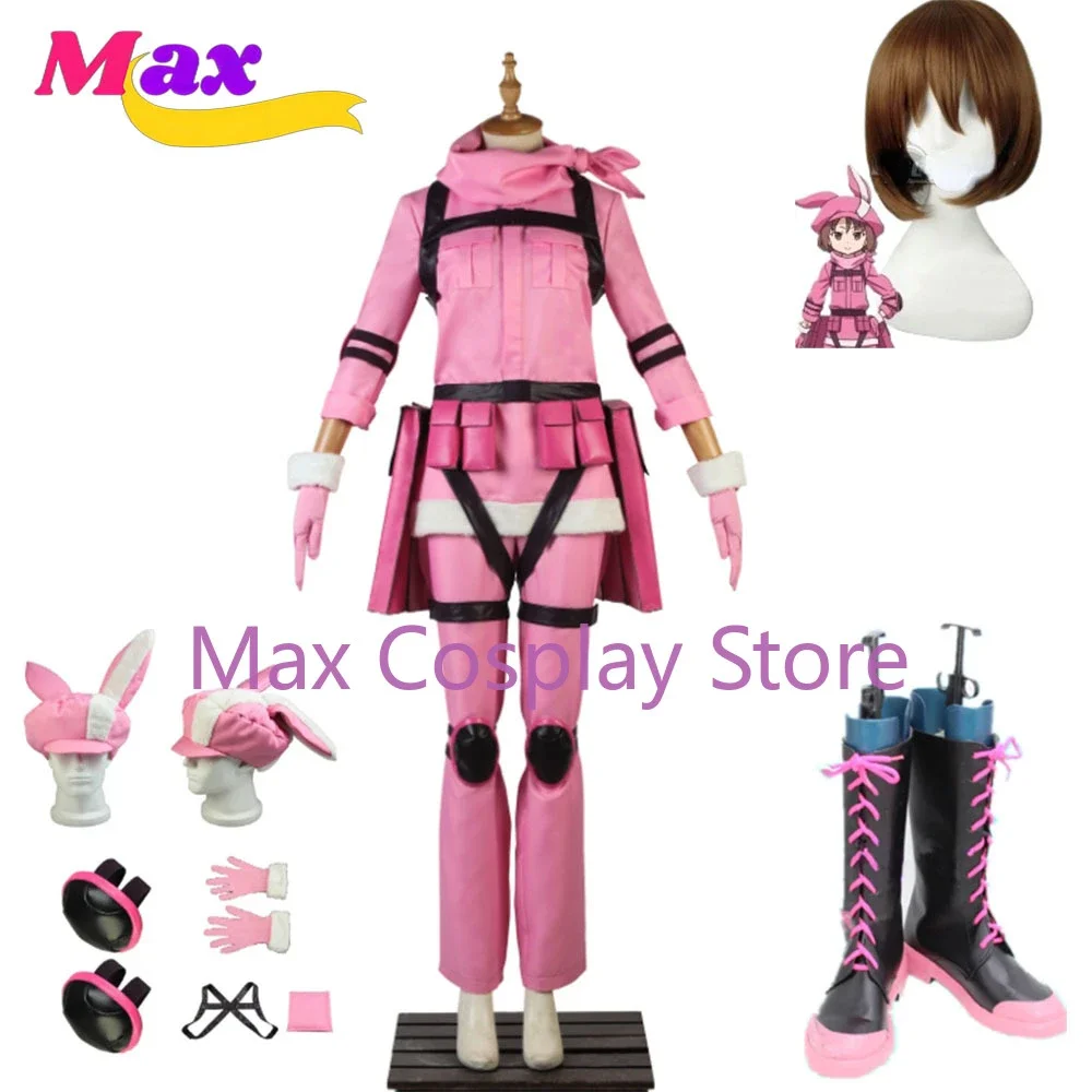 Max Cos Anime Sword Art Online GGO LLENN Cosplay Costume SAO ...