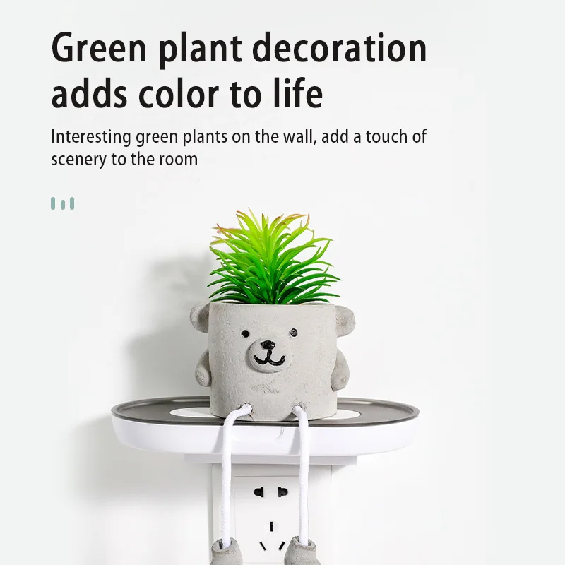 Wall-Outlet-Shelf-Living-Room-Router-Shelf-Outlet-Placement-Holder ...