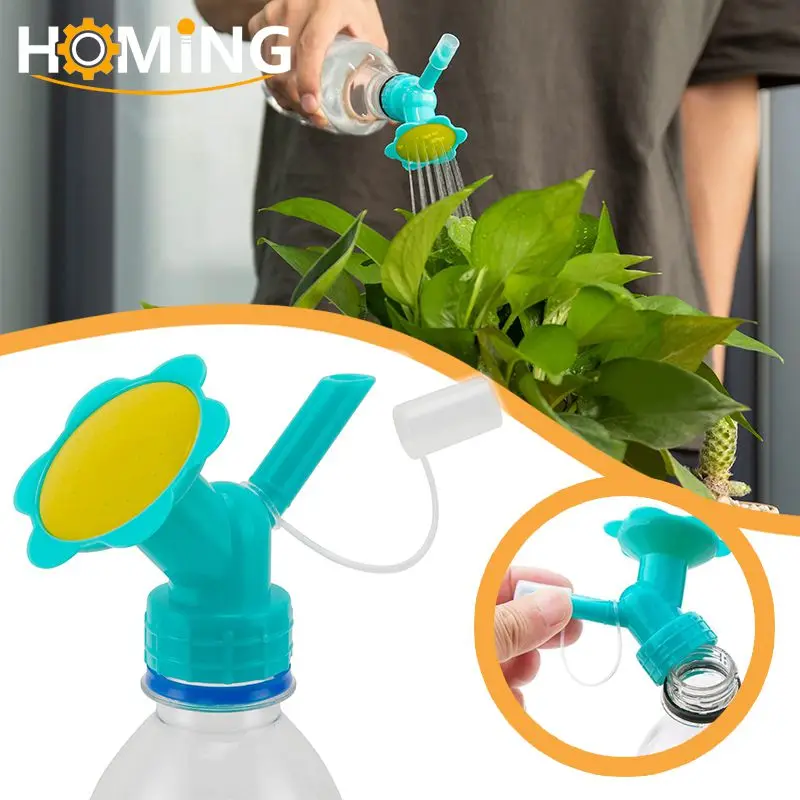 2-In-1-Plastic-Water-Sprinkler-Nozzle-Home-Garden-Flower-Plant-Waterers ...