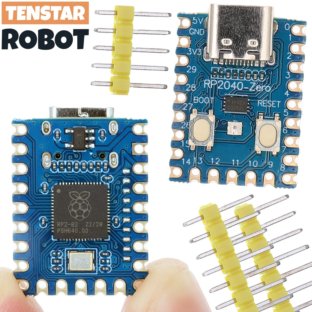 TENSTAR-RP2040-Zero-RP2040-for-Raspberry-Pi-Microcontroller-PICO ...