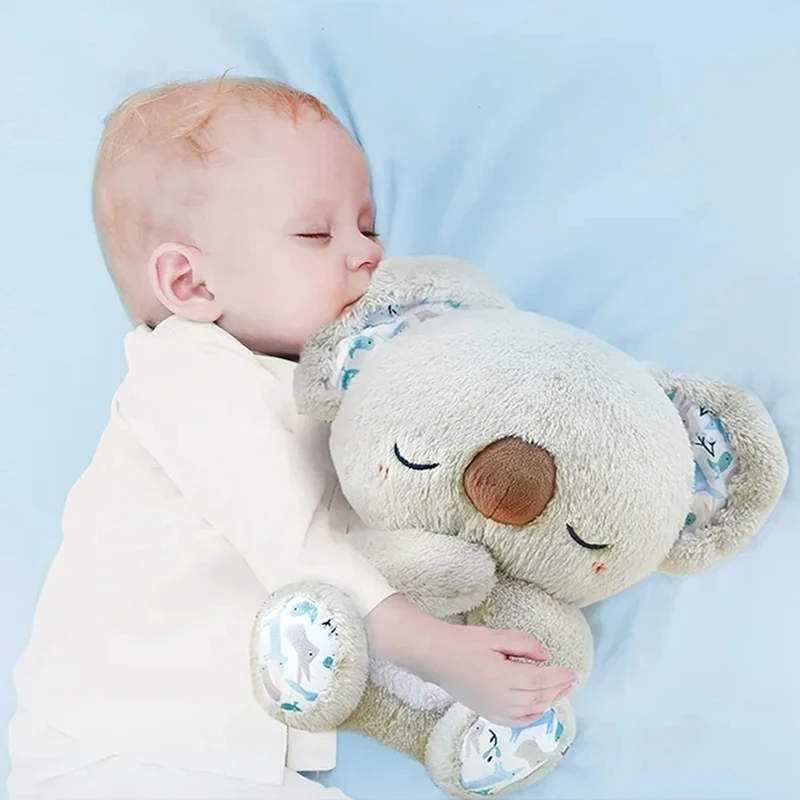 Breathing-Bear-Baby-Soothing-Koala-Plush-Doll-Toy-Baby-Kids-Soothing ...