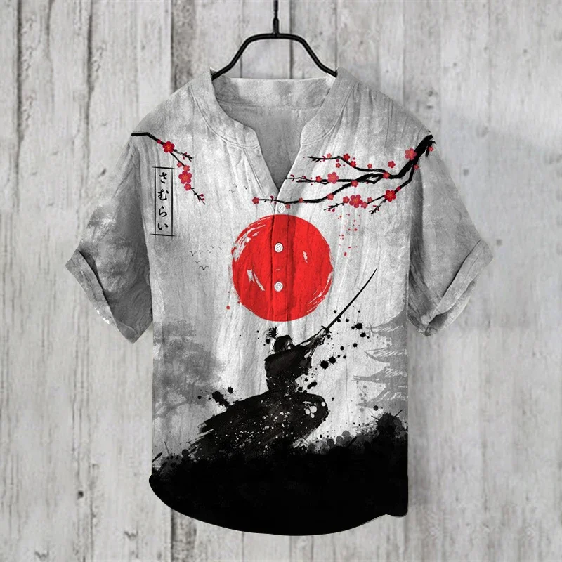 New-Men-s-casual-short-Sleeve-T-Shirt-Japanese-style-summer-T-Shirt ...