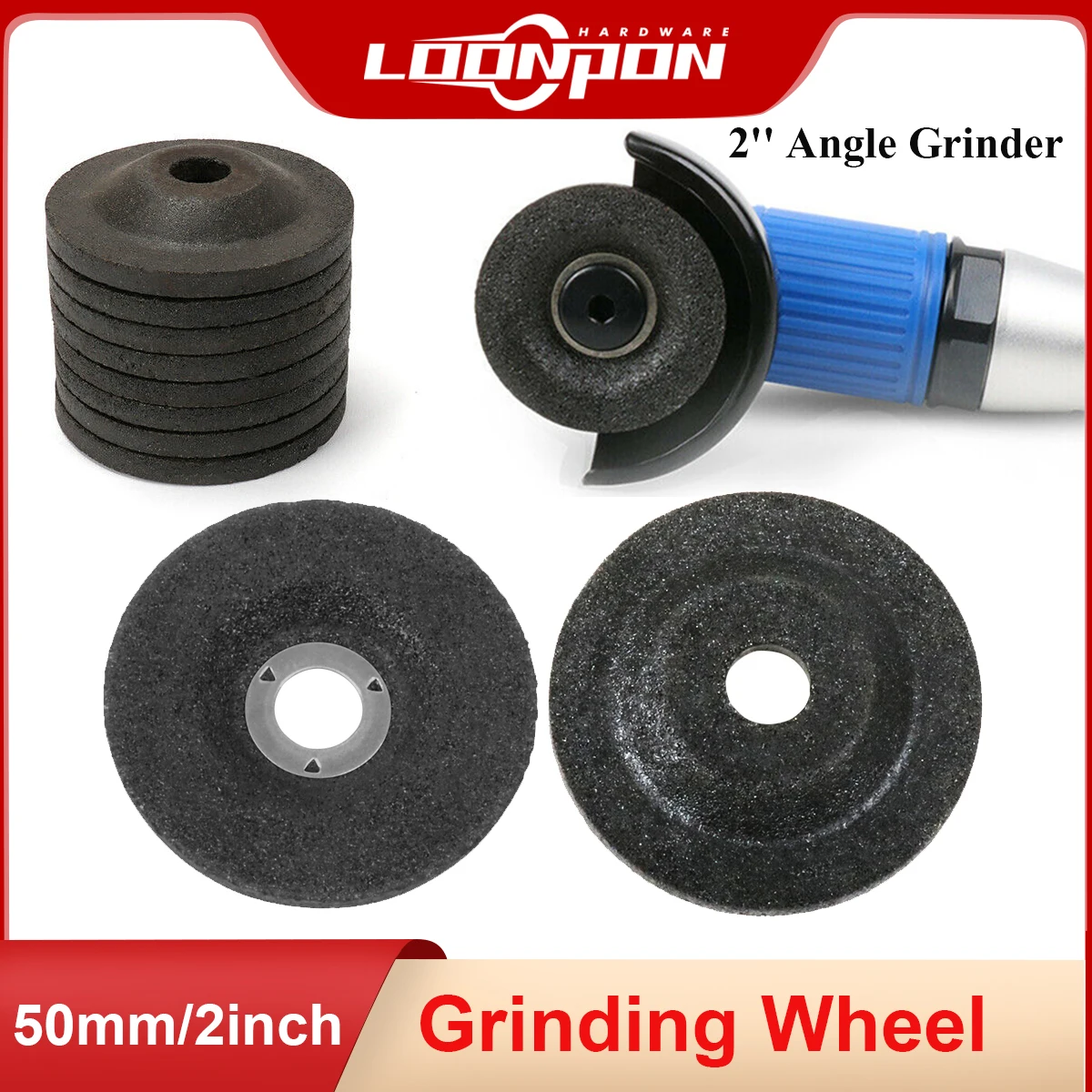 Loonpon-50mm-Grinding-Wheels-Angle-Grinder-Accessories-2inch-Abrasive ...
