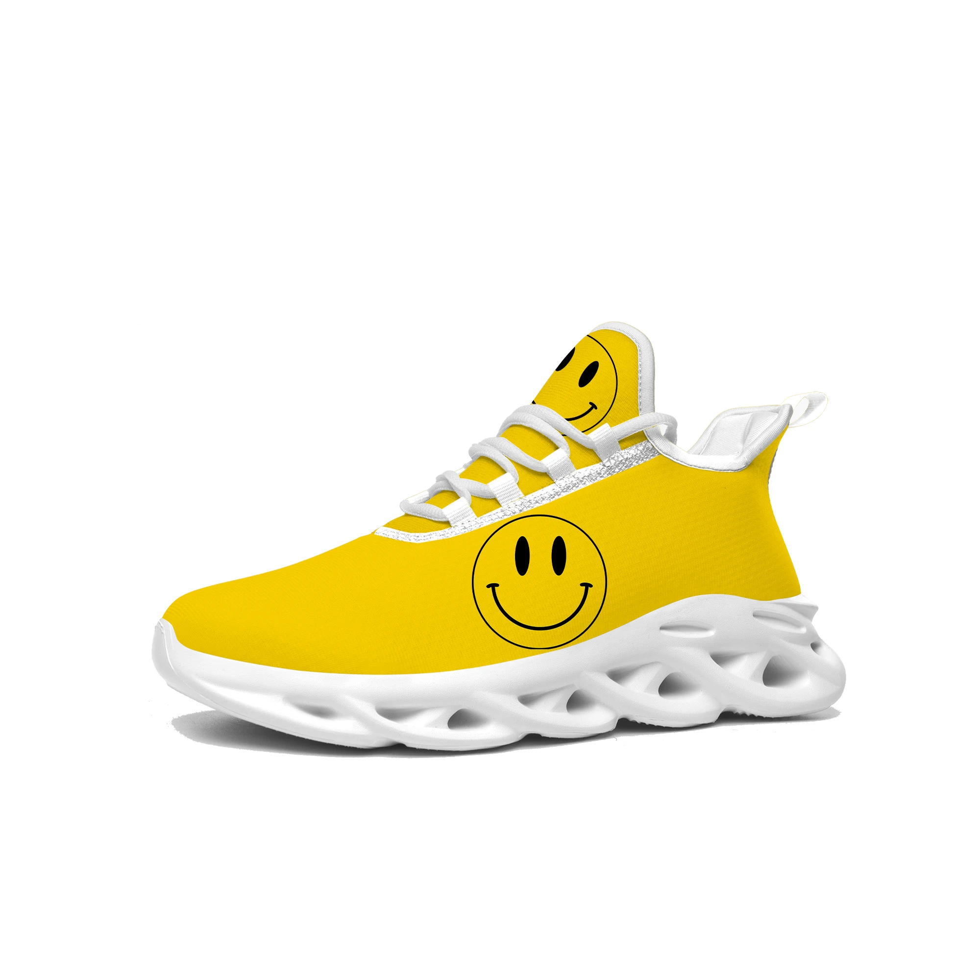 melt Smiley Smile Flats Sneakers Mens Womens Sports Running Shoes High ...