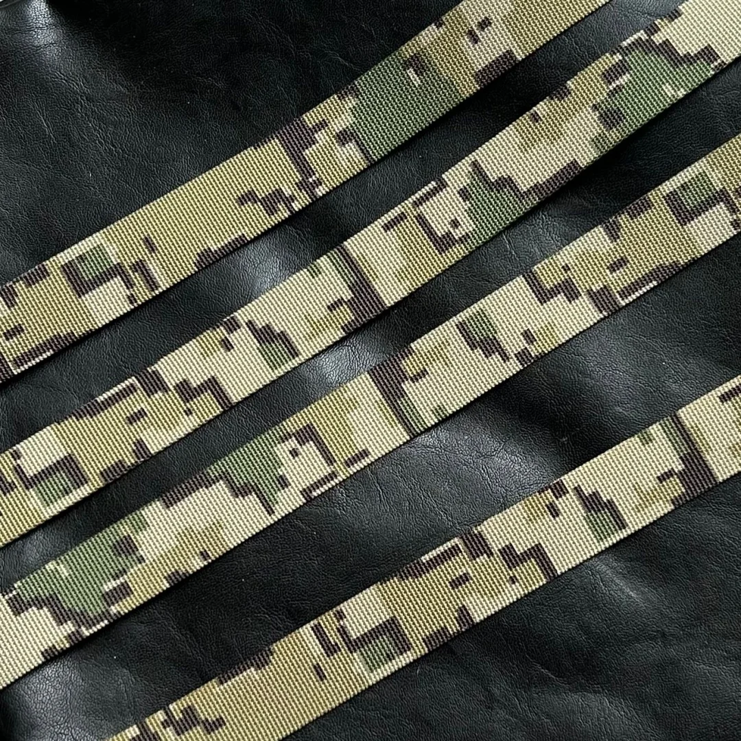 5 Meter Long Mexican Camouflage Webbing US4CES Mecixo Camo Non-elastic ...
