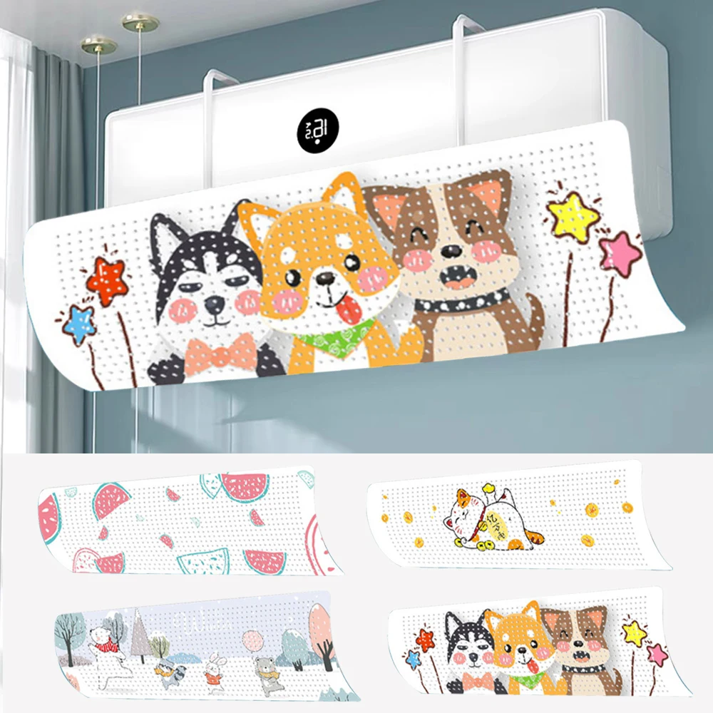 Air-Conditioner-Wind-Deflector-Adjustable-Anti-Direct-Blowing-Air ...