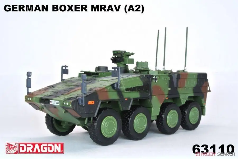 Dragon 63110 1/72 scale German Boxer MRAV A2 Wheeled Armored Car ...