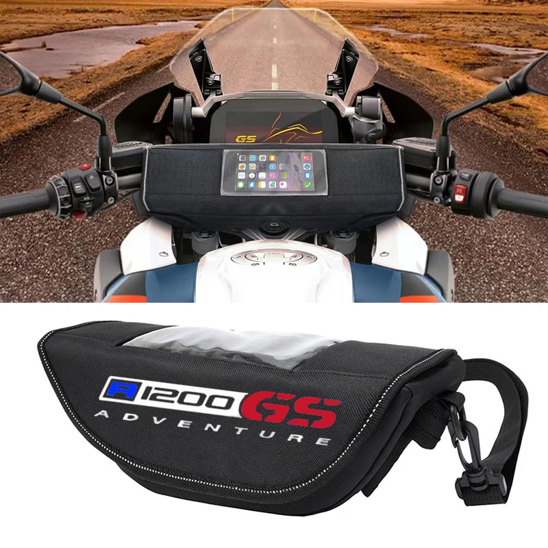 For BMW R1200GS R1250GS ADV Motorcycle Handlebar Travel Bag Travel ...