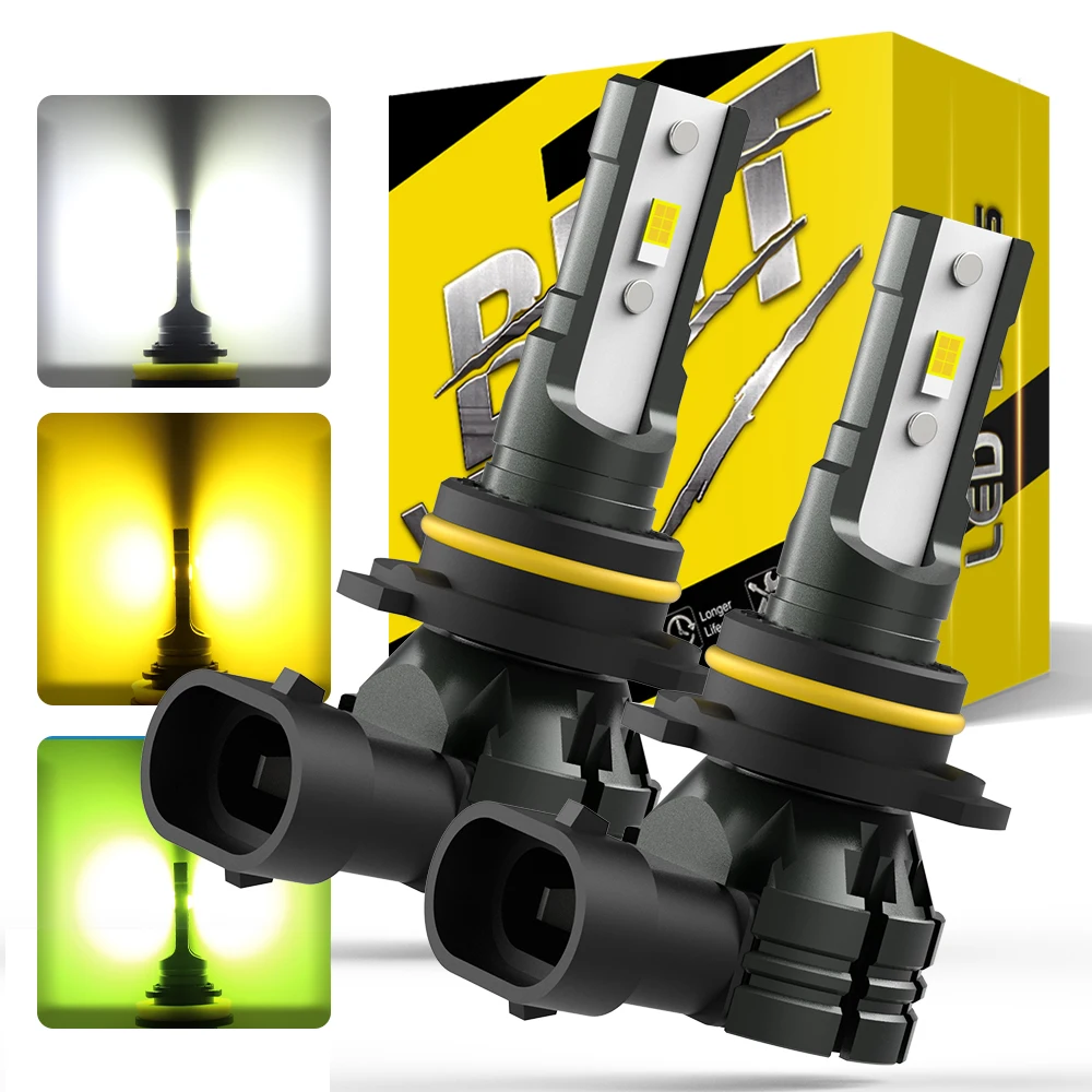 2Pcs-Dual-Color-H11-H8-LED-Bulb-Car-Fog-Lights-for-BMW-Toyota-Ford-Lada ...