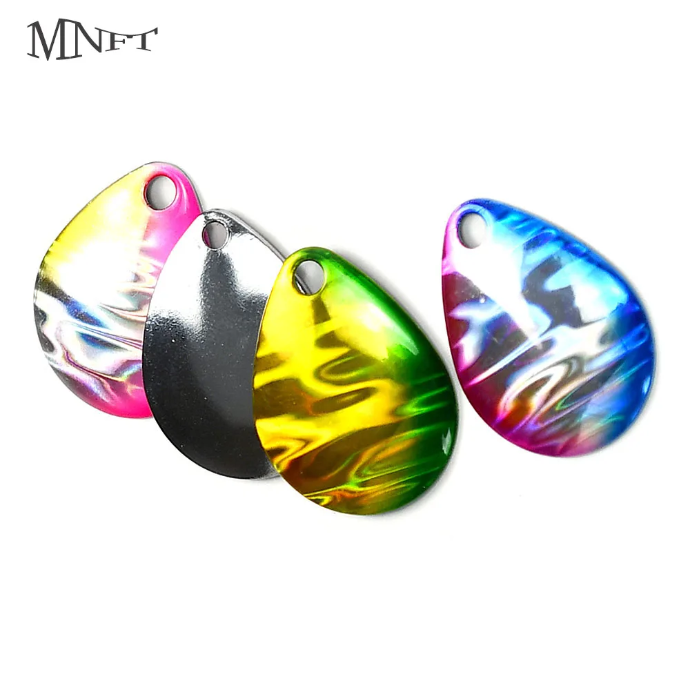 6Pcs Colorado Spinner Blades Fishing Lure Walleye Rig DIY Accessories ...