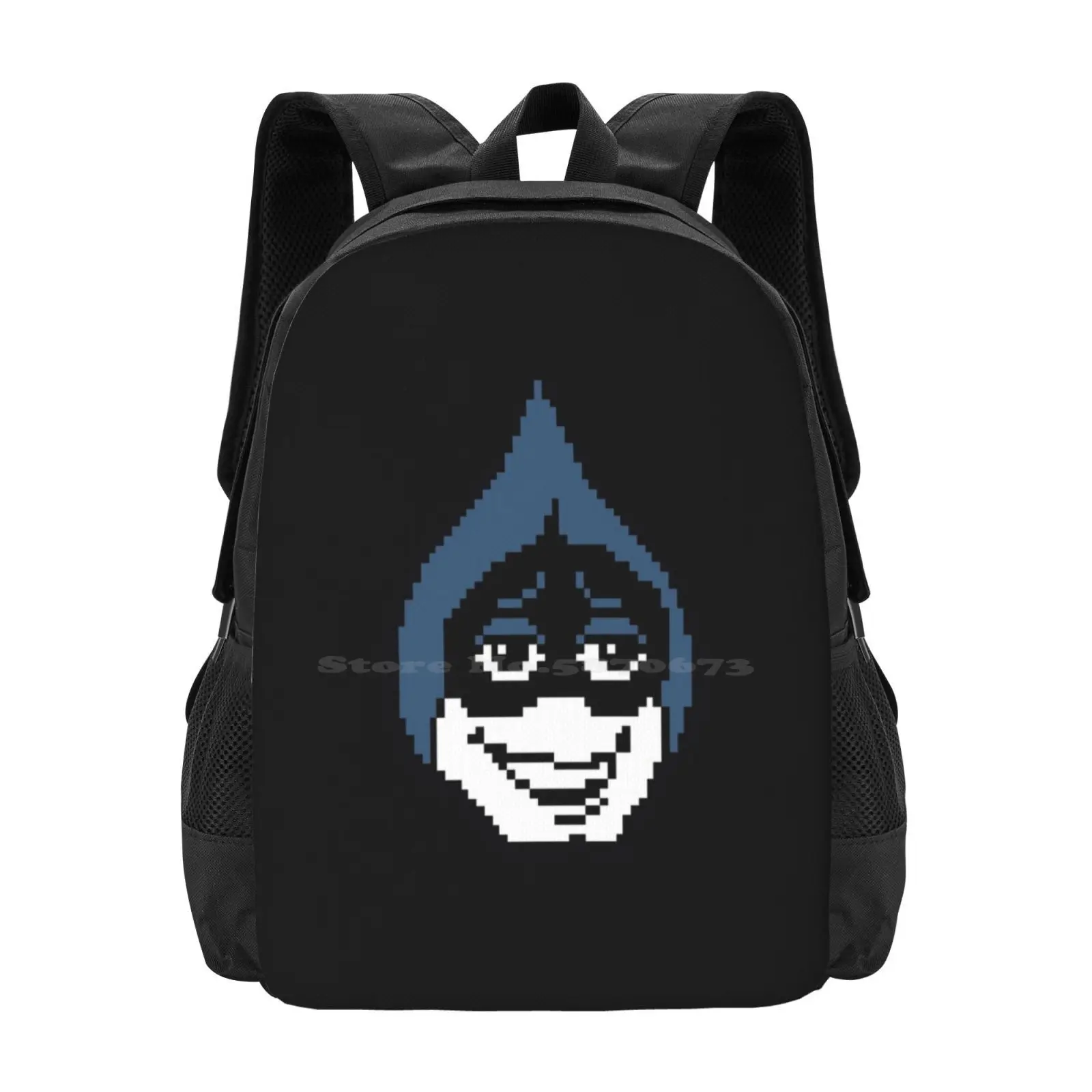 Deltarune-Lancer-Pattern-Design-Bag-Student-S-Backpack-Deltarune-Delta ...