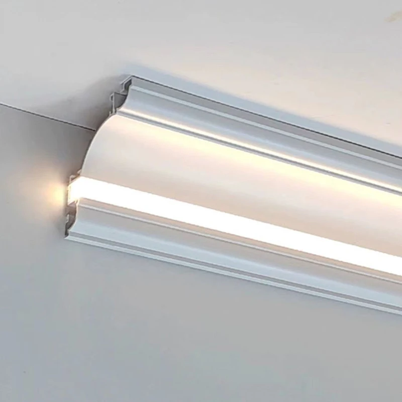 Top-Corner-LED-Aluminum-Profile-Luminous-Gypsum-Line-Light-Free-Ceiling ...