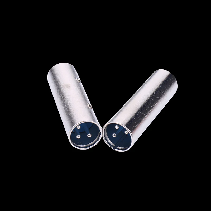 Converter 3 Pin XLR Male To 3Pin XLR Male Connector Adapter For ...
