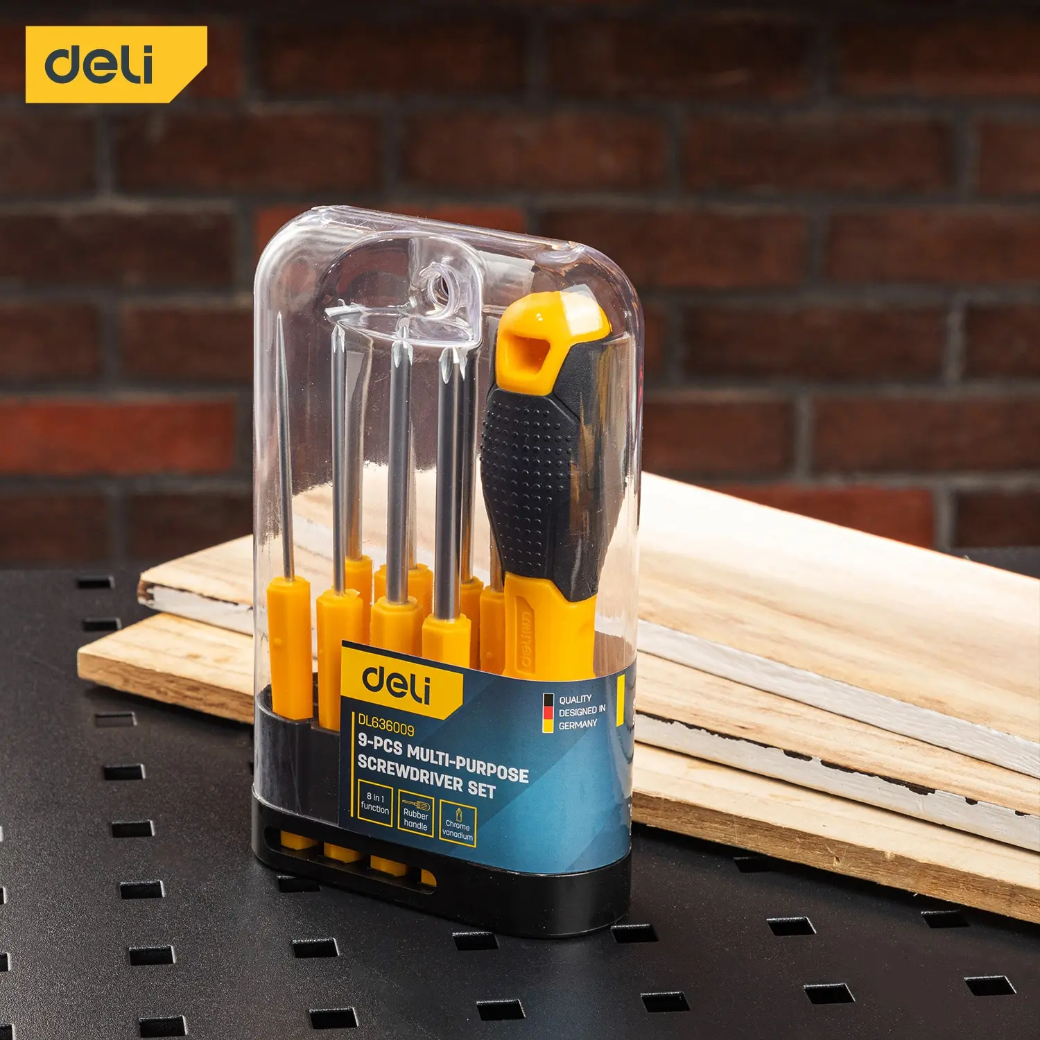 Deli-High-Quality-9-PCS-Screwdriver-Set-Point-Shape-Y-Shape-Handle ...