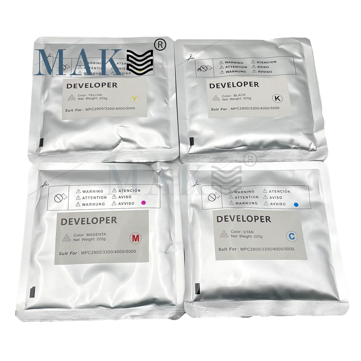 Developer iron powder for Ricoh MP C2800 C3300 C4000 C5000 C3001 C3501 ...