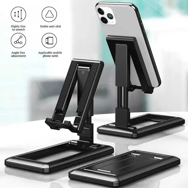 Mobile-Phone-Desktop-Bracket-Adjustable-Lifting-Folding-Mobile-Phone ...
