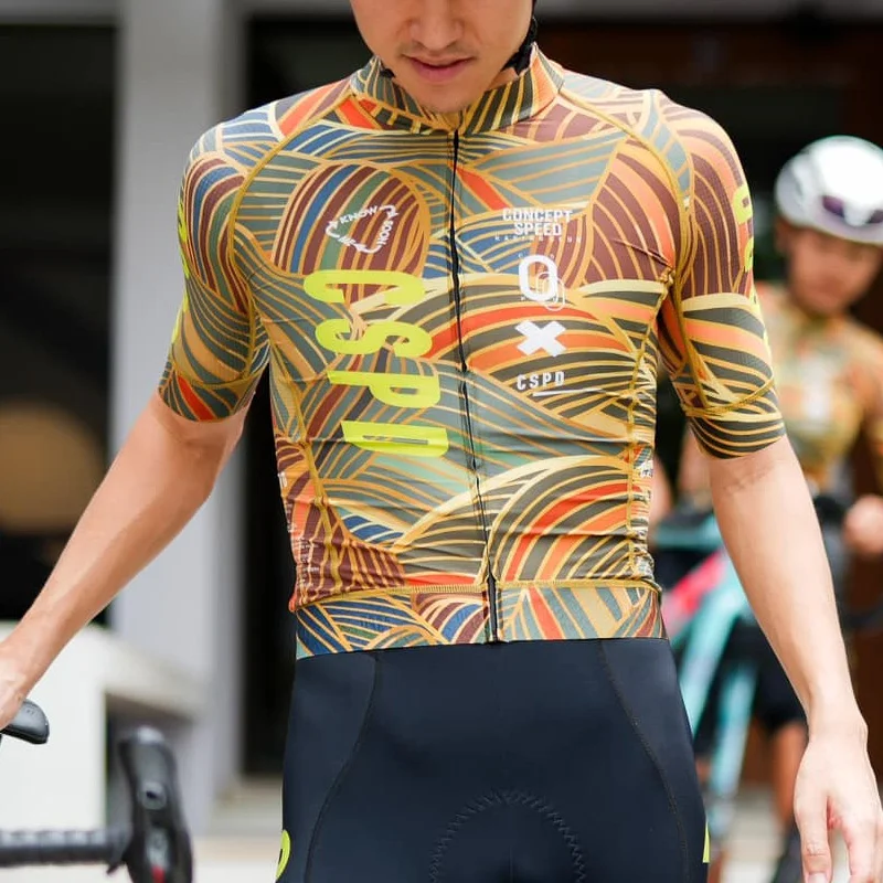 CSPD Training Competition Short Sleeve Cycling Jersey for Men ...