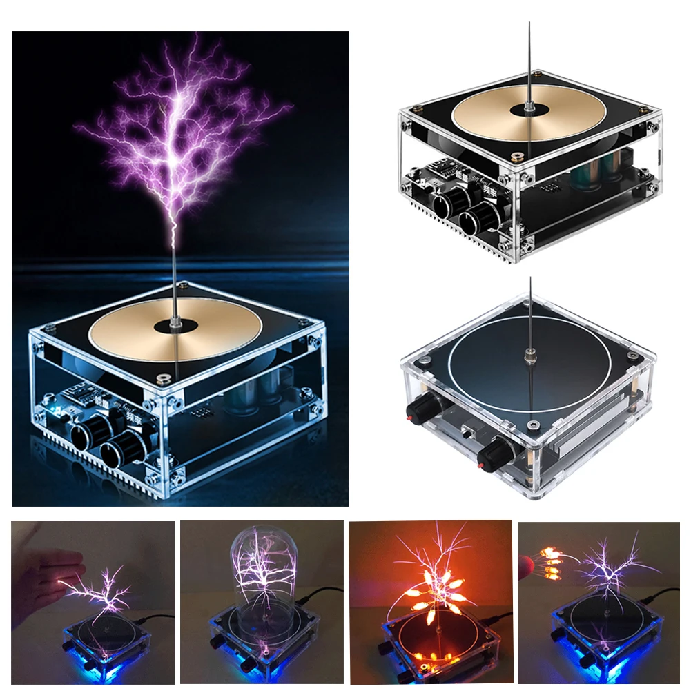 For-Tesla-Coil-Speaker-Bluetooth-compatible-Music-Wireless-Touchable ...