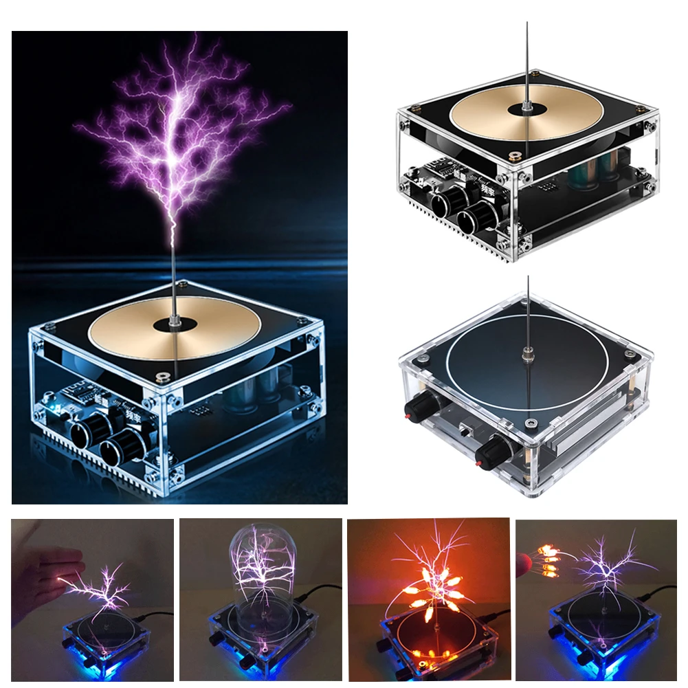 For Tesla Coil Speaker Bluetooth-compatible Music Wireless Touchable ...