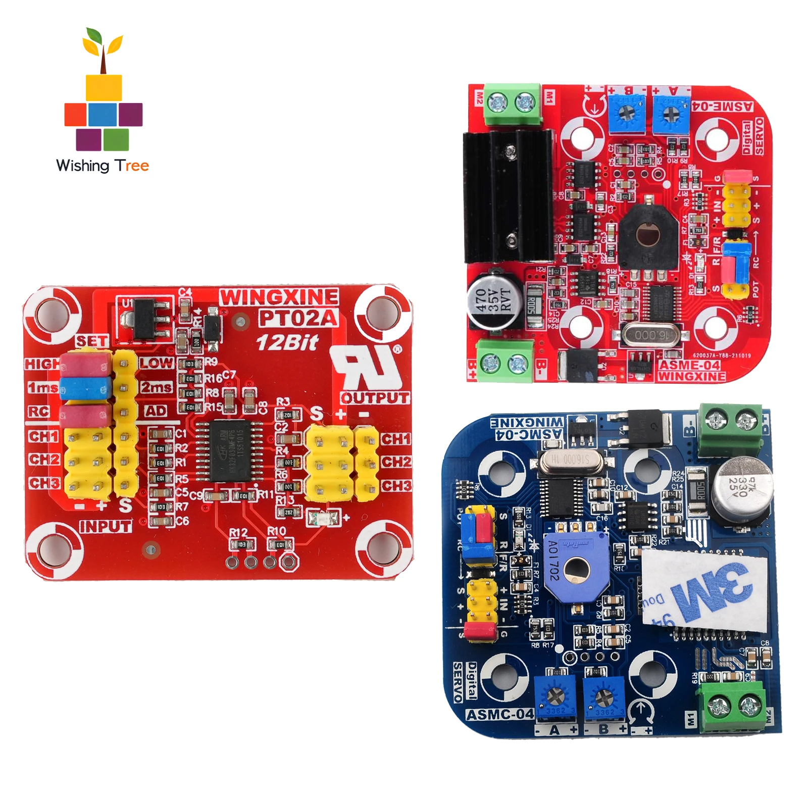 Industrial Robot High Torque Servo Controller ASMC/ASME Series 12V~24V ...