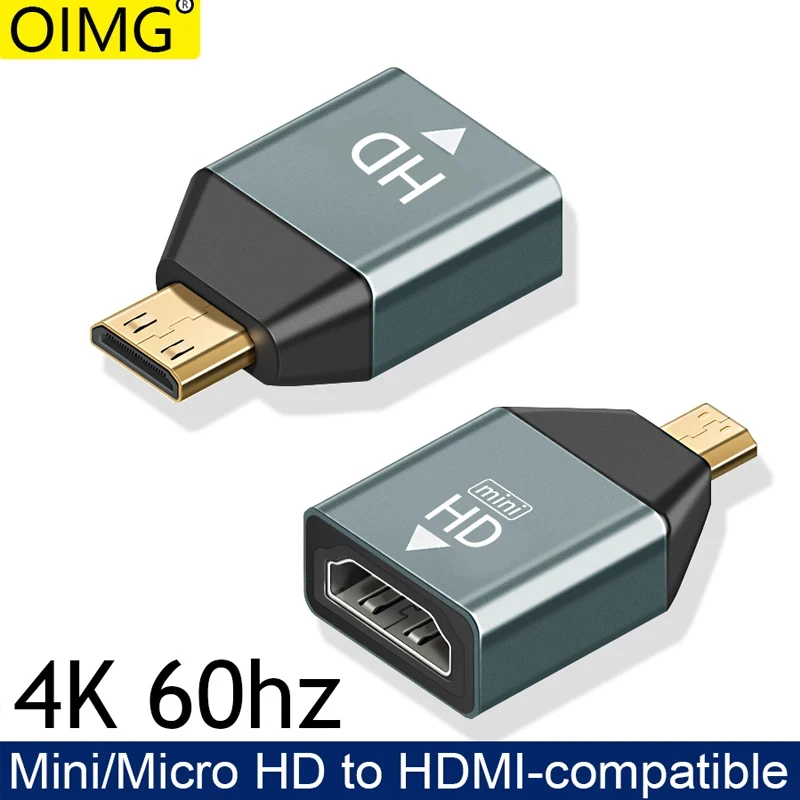 4K-60HZ-Mini-Micro-HD-to-HDMI-Compatible-adapter-converter-For-Laptop ...