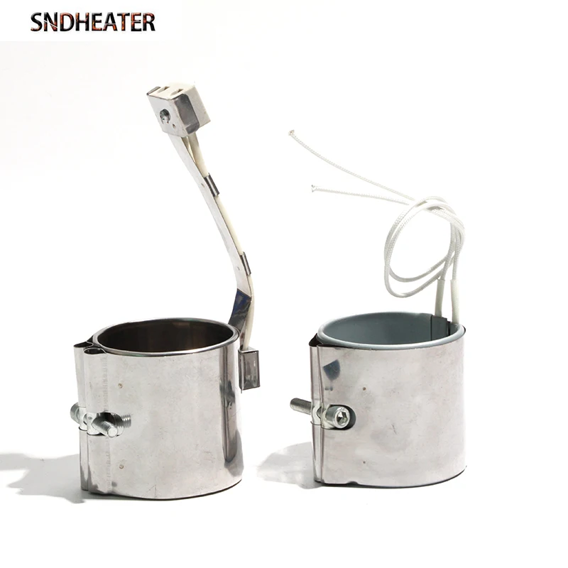 SNDHEATER-50mm-Inner-Diameter-Band-Heater-Stainless-Steel-Injected ...
