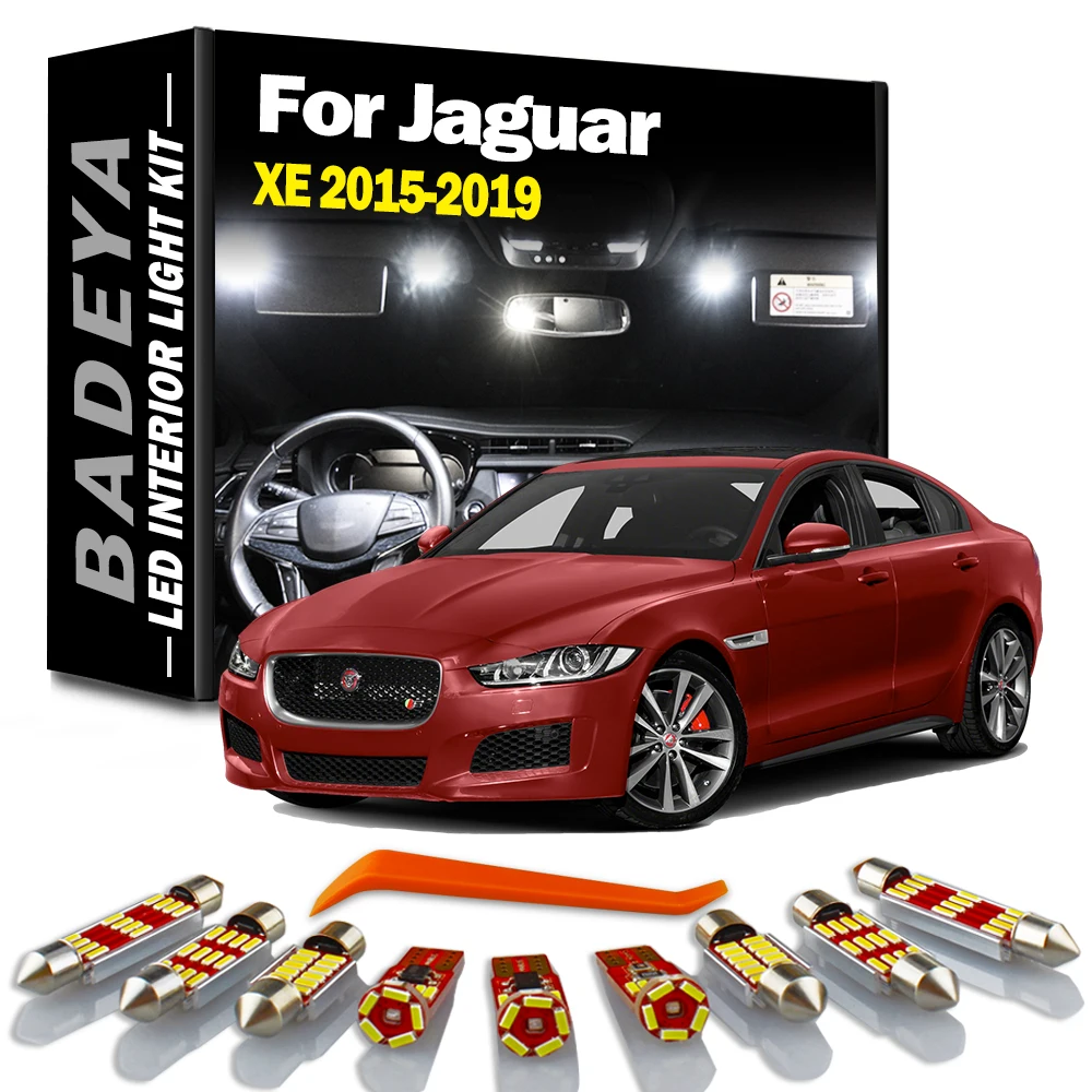 BADEYA 10Pcs Canbus For Jaguar XE 2015 2016 2017 2018 2019 No Error LED ...