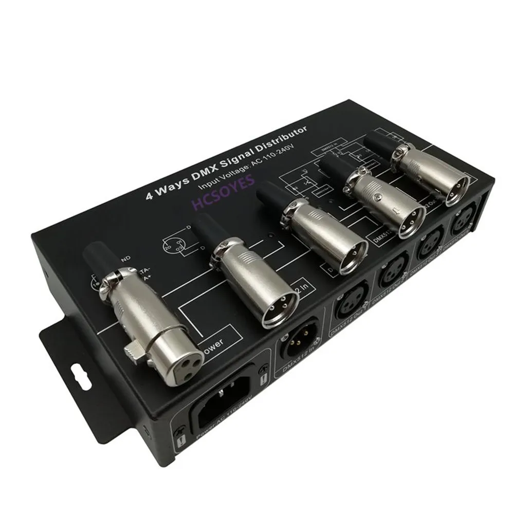 DMX124-AC100V-240V-input-DMX512-amplifier-Splitter-DMX-signal-repeater ...