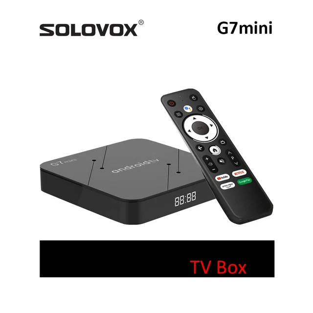 SOLOVOX G7mini Android TV 11 STB S905W2 Quad Core 2G 16GB WiFi ...