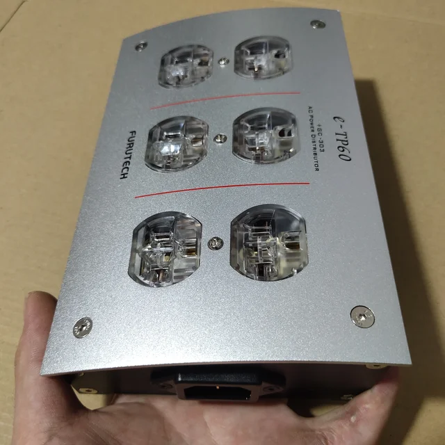 Furutech E-TP60 Audio Power Filter Outlet US 3Pins AC Power Distributor ...