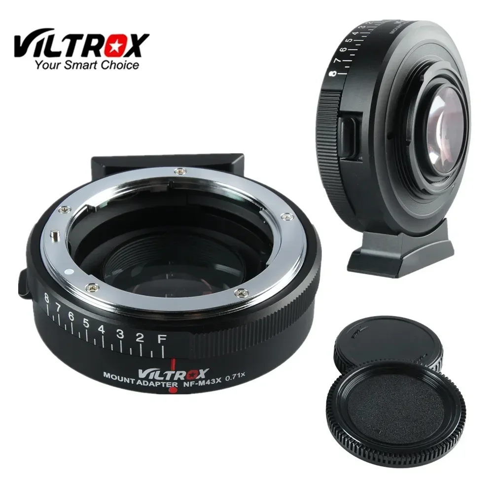 Viltrox-M43-Lens-Adapter-Focal-Reducer-Speed-Booster-Turbo-Aperture-0 ...
