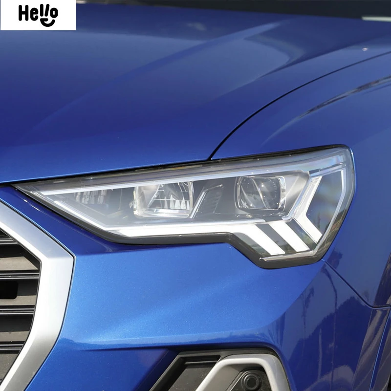 Car-Headlight-Protective-Film-TPU-Sticker-Headlamp-Taillight-Transparent-Black-For-Audi-Q3-F3 ...