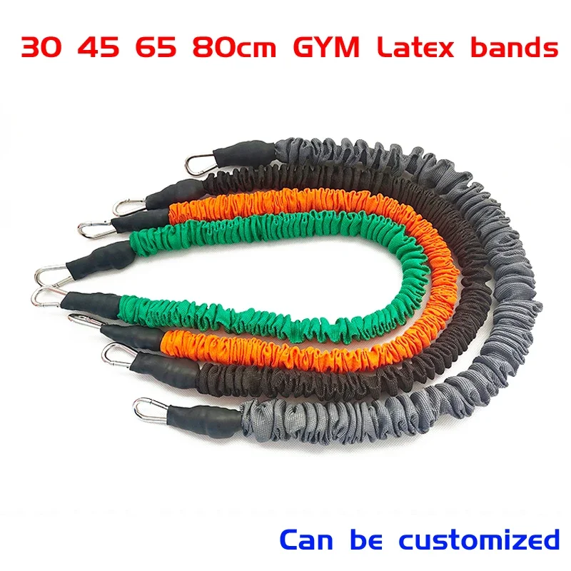 30-42-65-80cm-Thicken-Latex-Gym-Rubber-Pull-Rope-Resistance-Band ...