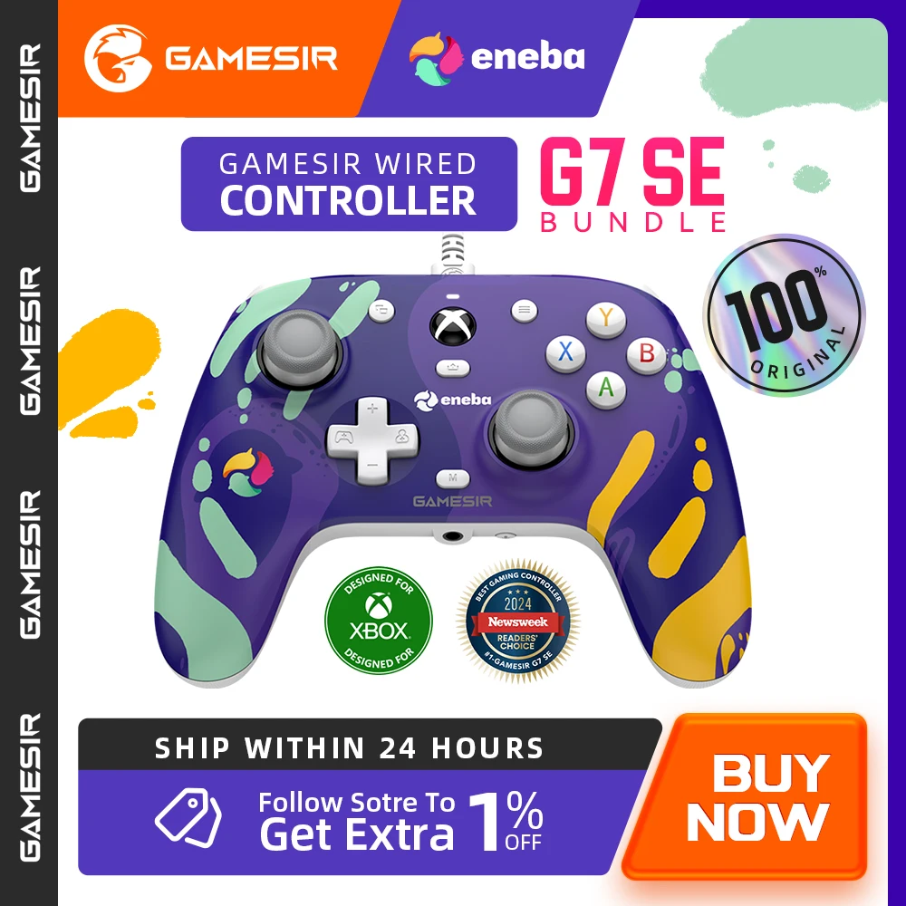 GameSir-mando-de-juegos-G7-SE-eniba-para-Xbox-mando-con-cable-Efecto ...