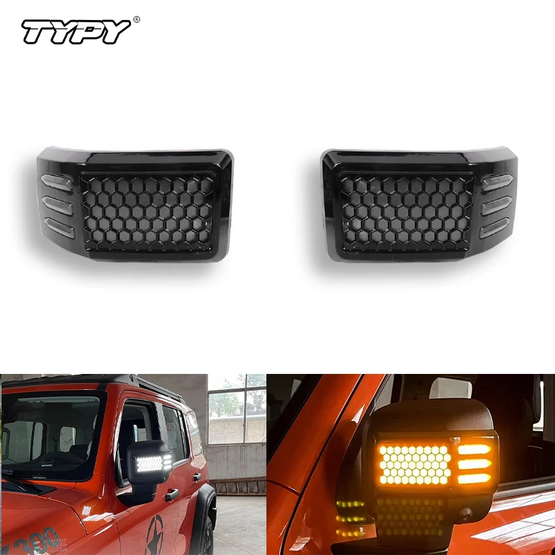TYPY Car LED Side Wing Rearview Mirror Indicator Blinker Repeater ...