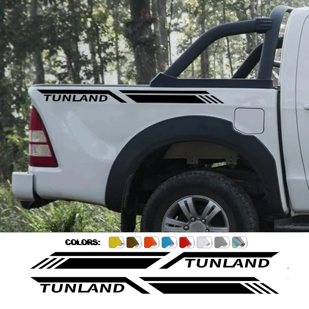 Car-Trunk-Side-Stickers-For-Foton-Tunland-Motor-Pickup-Truck-Graphics ...