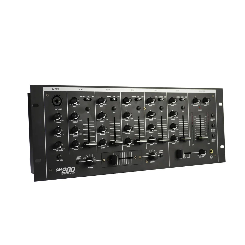 2026 Dj Mixer CM200 Audio Mixer Sound Professional Mixing Console For ...