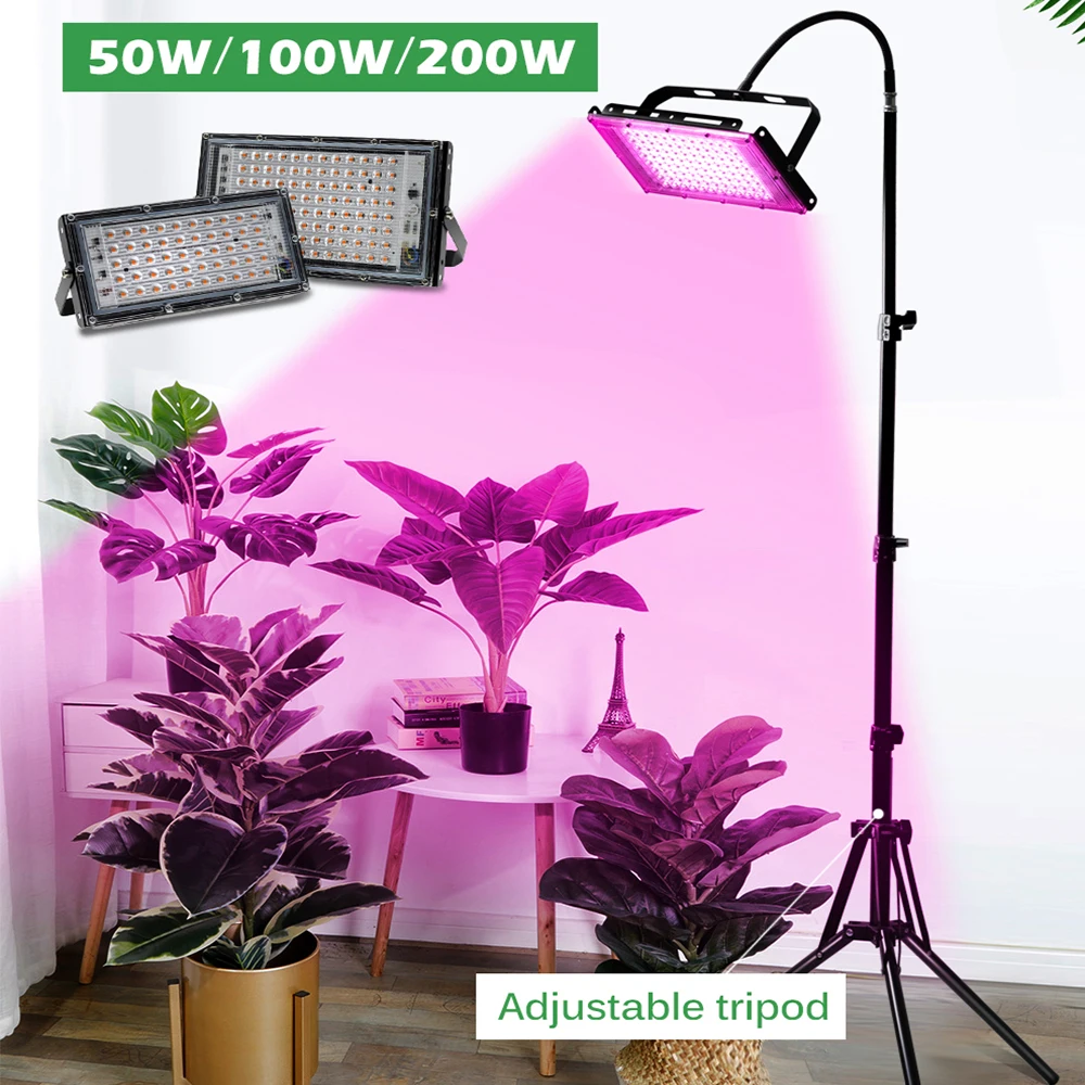 Led Standing Grow Light Floodlight 220v Phytolamp Full Spectrum ...