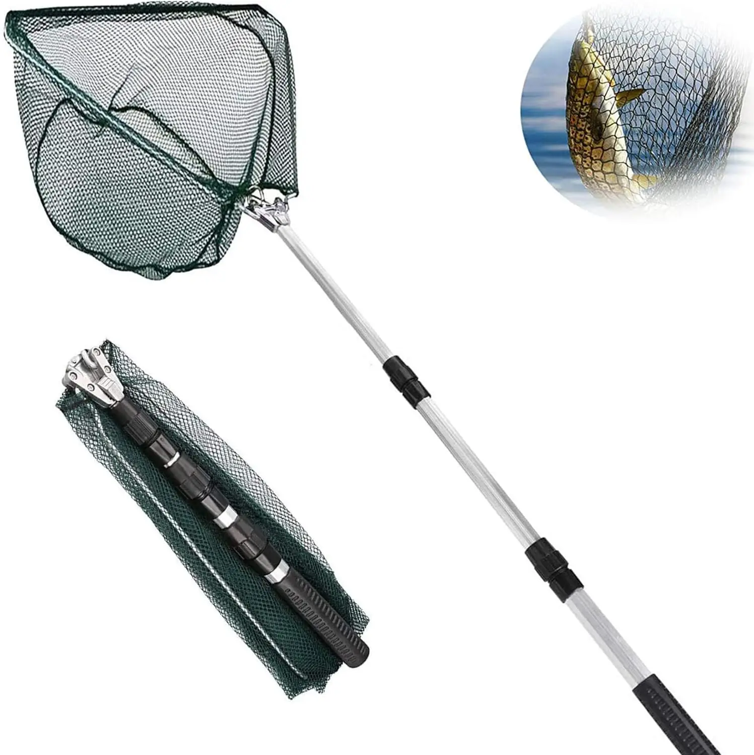 Telescopic-Landing-Net-190cm-Folding-Fishing-Pole-Outdoor-Fishing ...