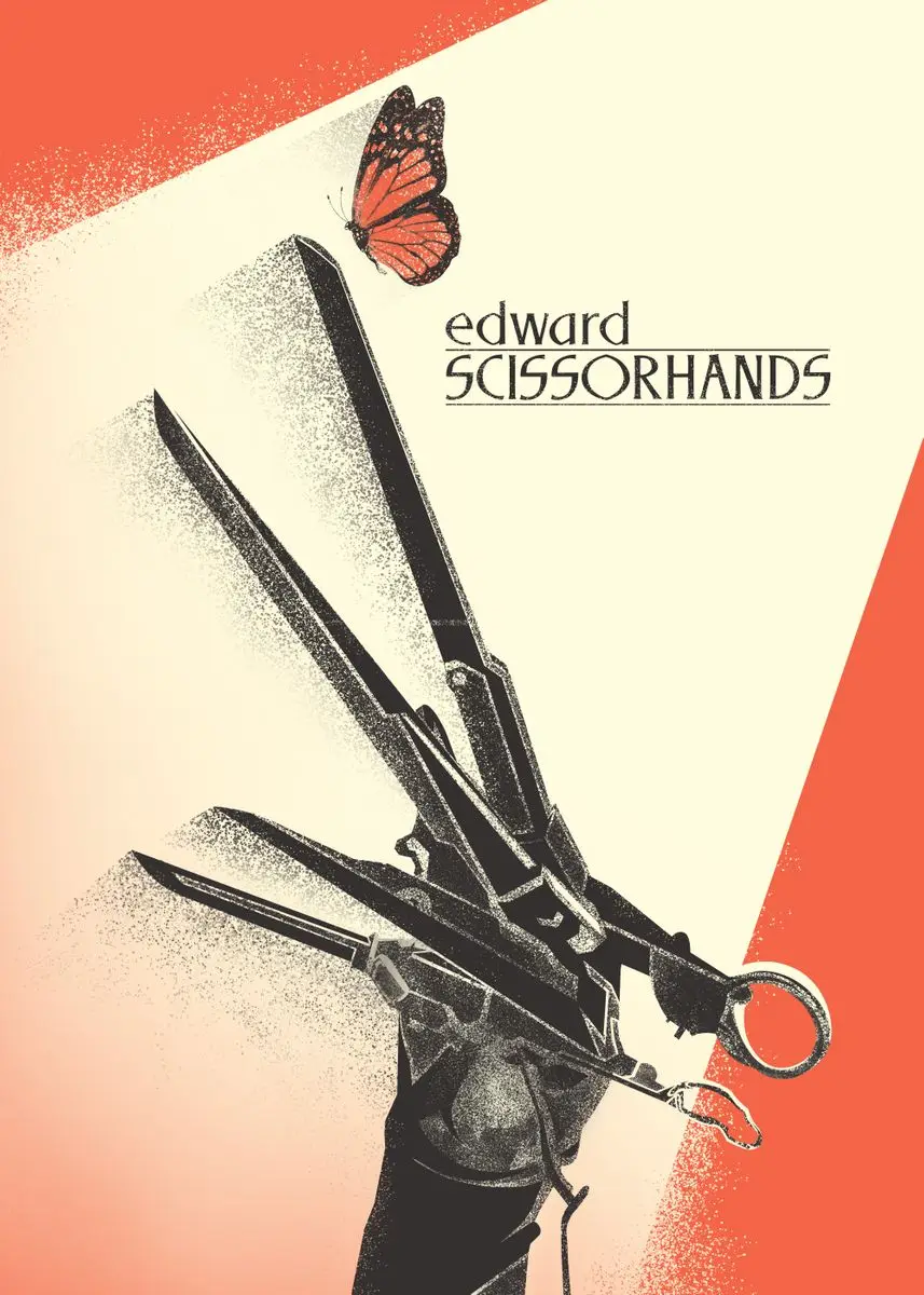 Edward Scissorhands With Butterfly