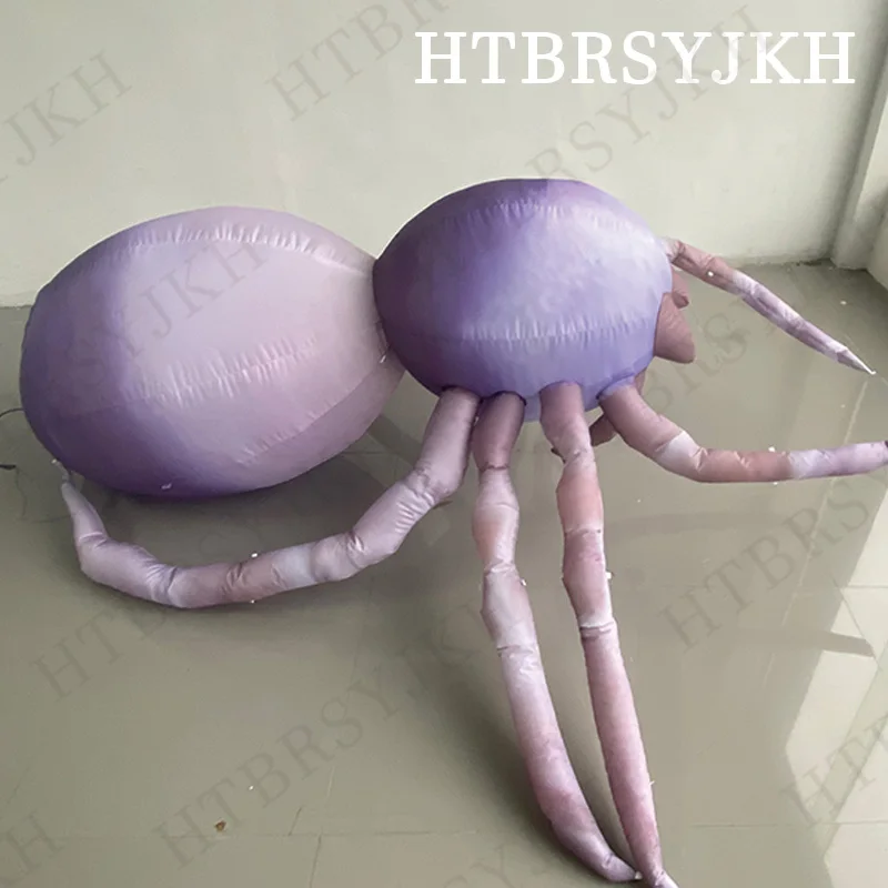 Inflatable-spider-air-models-Halloween-air-models-insect-plants-hanging ...