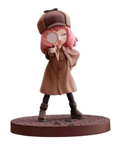 SPY-FAMILY-Anya-Forger-as-Detective-Anime-figura-de-acci-n-juguetes ...