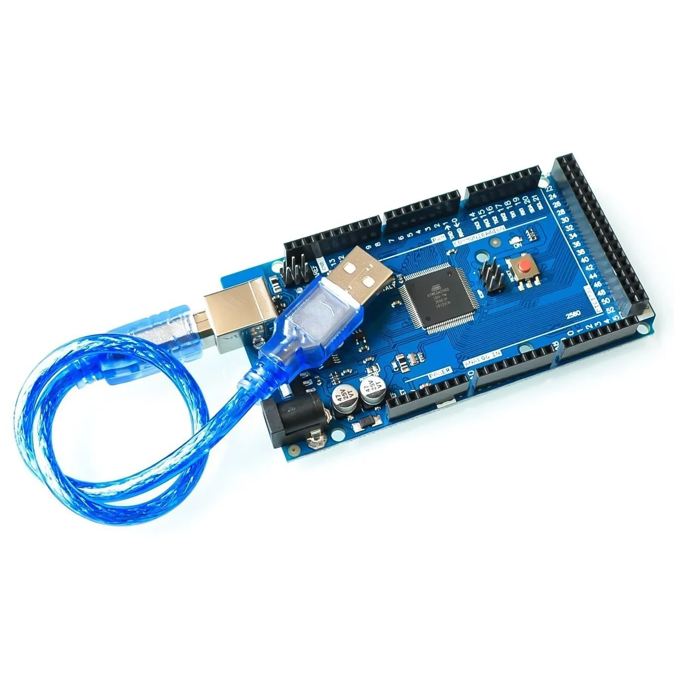 Макетная плата Arduino Mega R3 с Wi-Fi WeMos ESP8266 | AliExpress