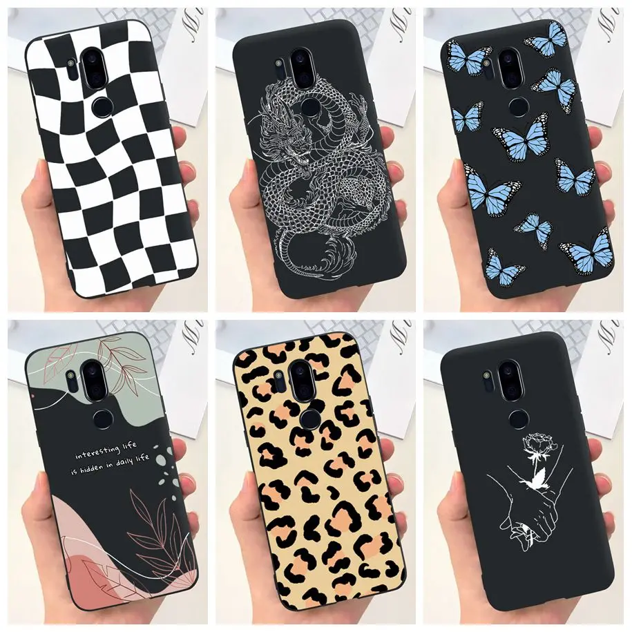 Silicone Case For LG G7 ThinQ Cover LM-G710N LM-G710 Phone Case Popular ...
