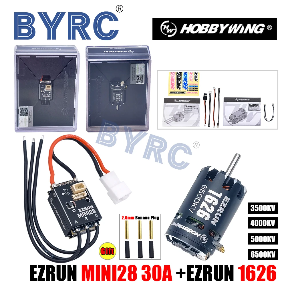 Hobbywing-EZRUN-Mini28-Combo-Mini28-ESC-1626-SD-Motor-para-1-28-MINIZ ...
