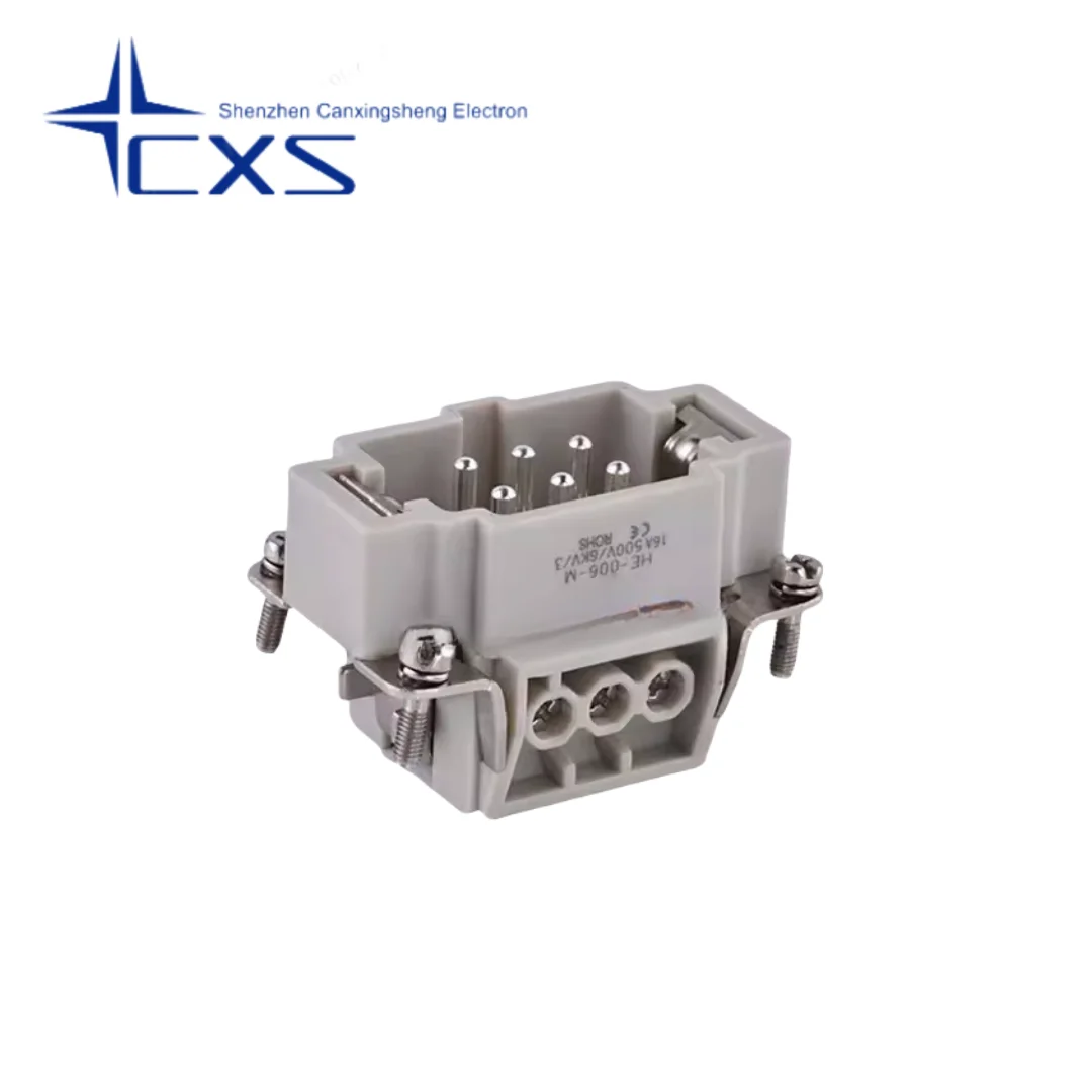 HDC-HE-006-M-HDC-HE-006-F-Heavy-Duty-Connector-Rectangular-Connector ...