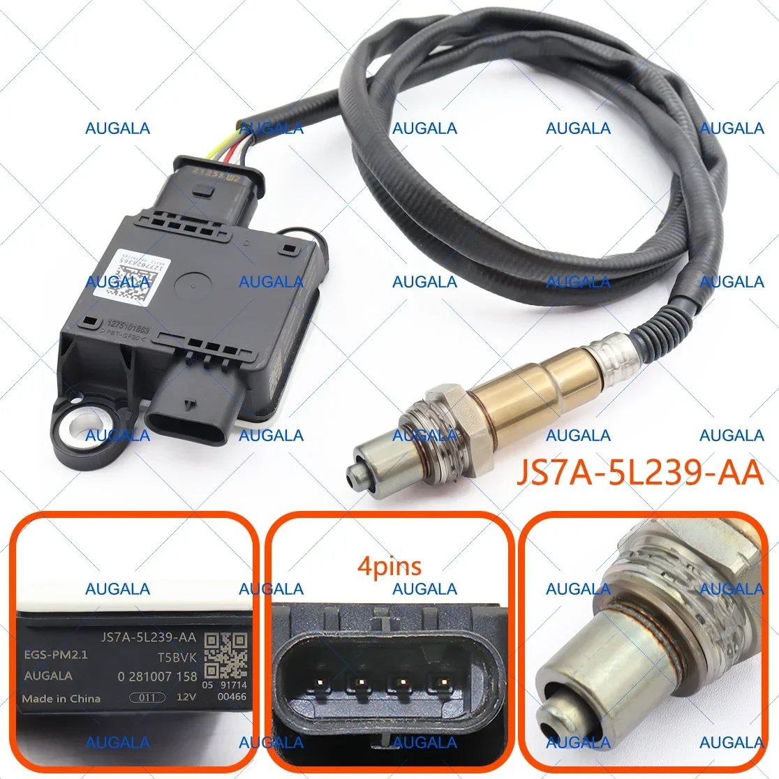 AUGALA-New-Particulate-Matter-PM-Sensor-JS7A-5L239-AA-0281007158 ...